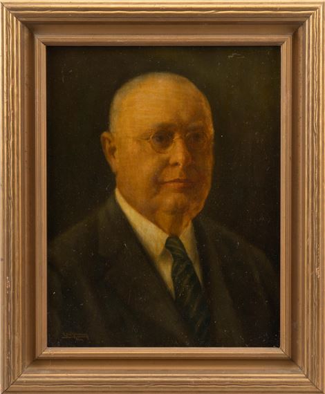 Emil Hermann | Portrait of a Man | MutualArt