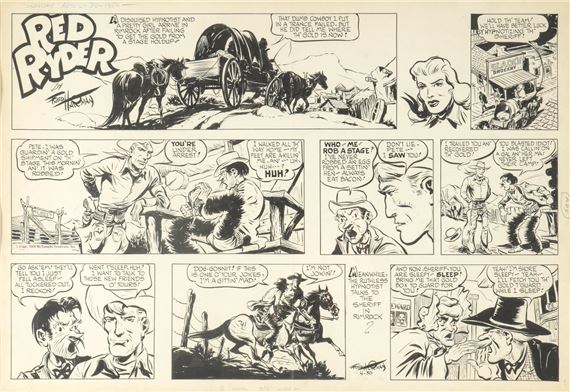 Fred Harman | Red Ryder Cartoons | MutualArt