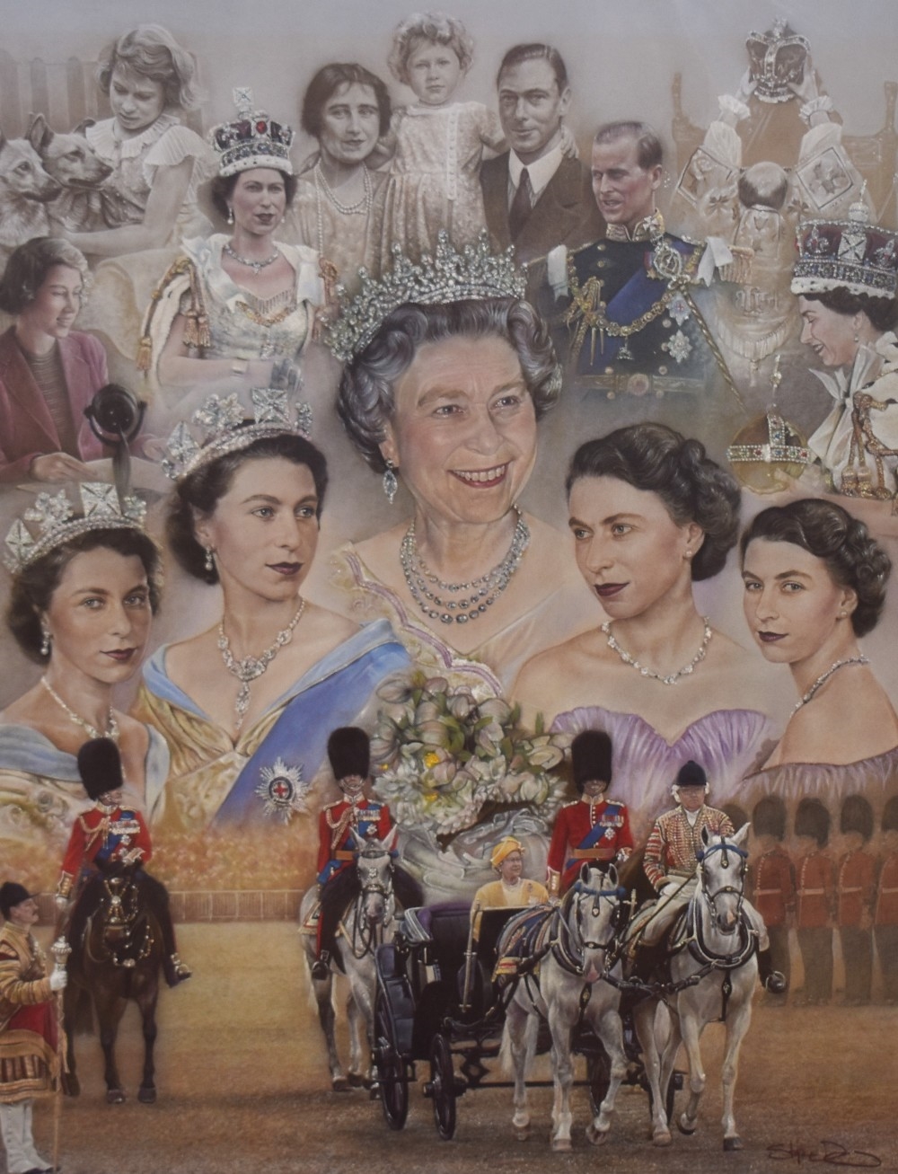 Stephen Doig | Her Majesty Queen Elizabeth II | MutualArt