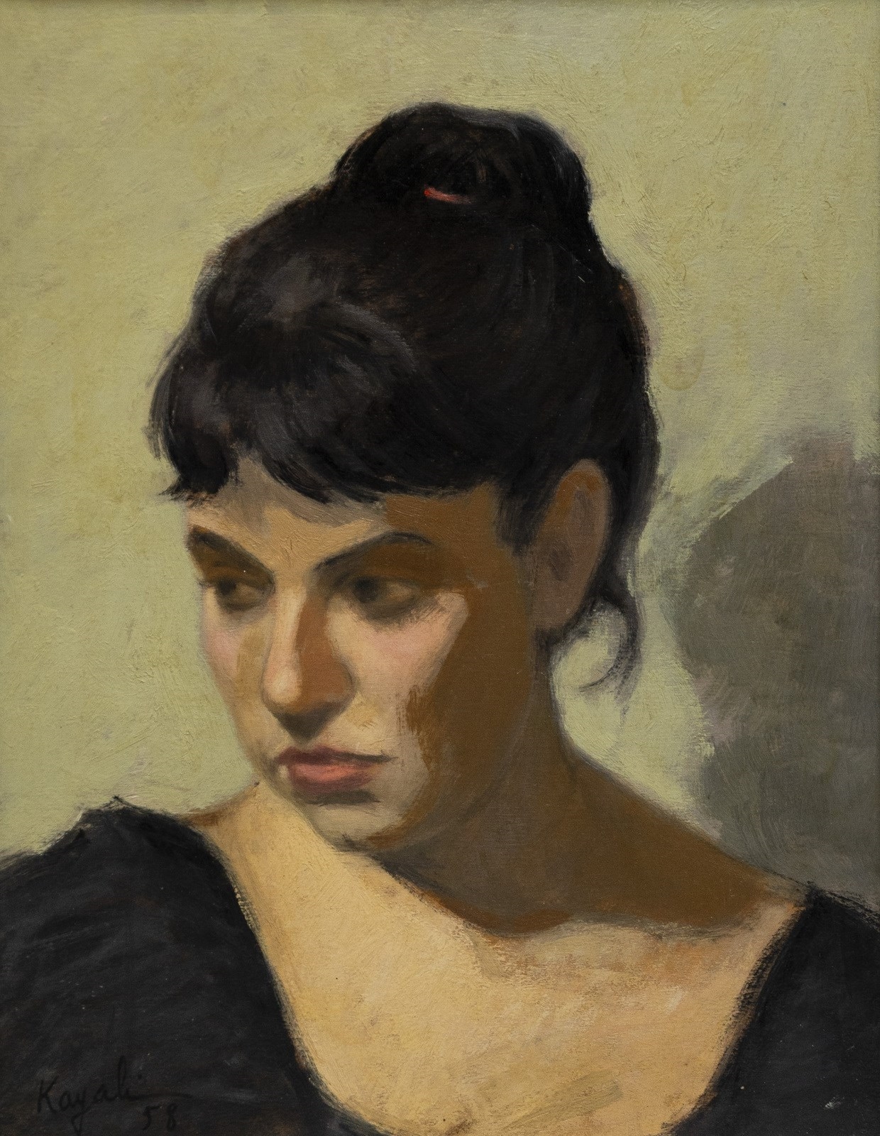 Louay Kayali | Studio per figura. (1958) | MutualArt