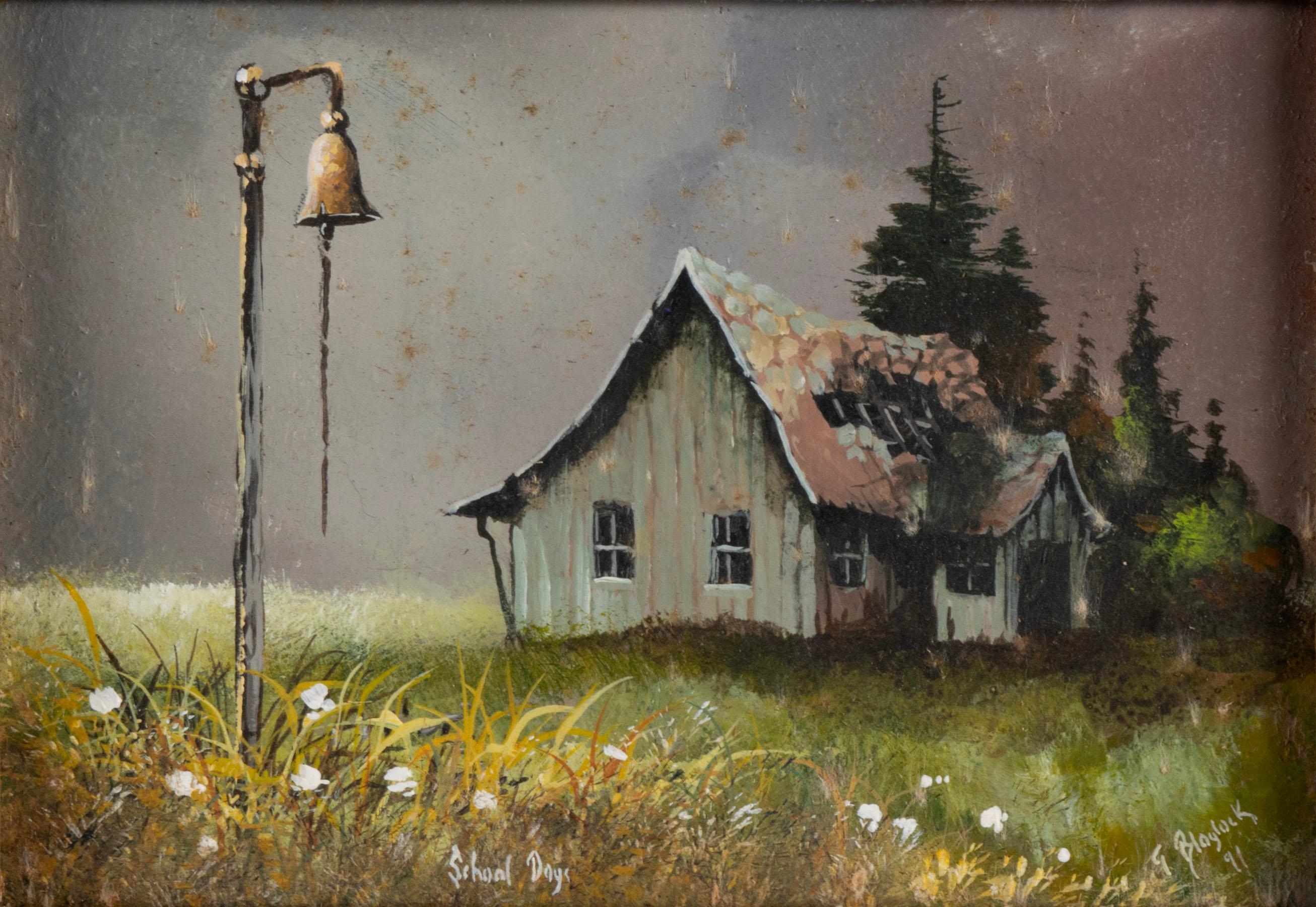Ted Blaylock | School Days with another (1991) | MutualArt