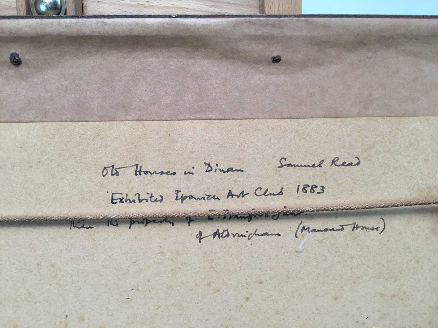 Samuel Read | Old Houses in Dinan | MutualArt