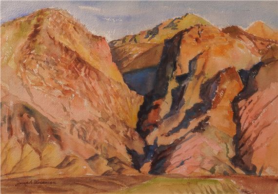 Joseph Weisman | Texas Landscapes of a river and canyons | MutualArt