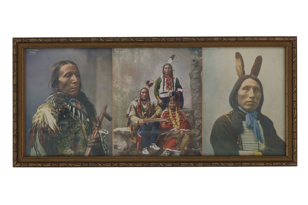 Herman Heyn | Two works : STANDING BEAR-CHIEF ; BEAR FOOT CHIEF (1899 ...