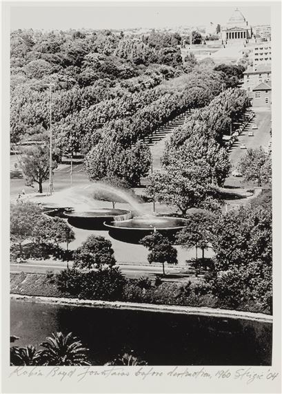 Mark Strizic | Robin Boyd Fountain Before Demolition 1960 (1960 ...