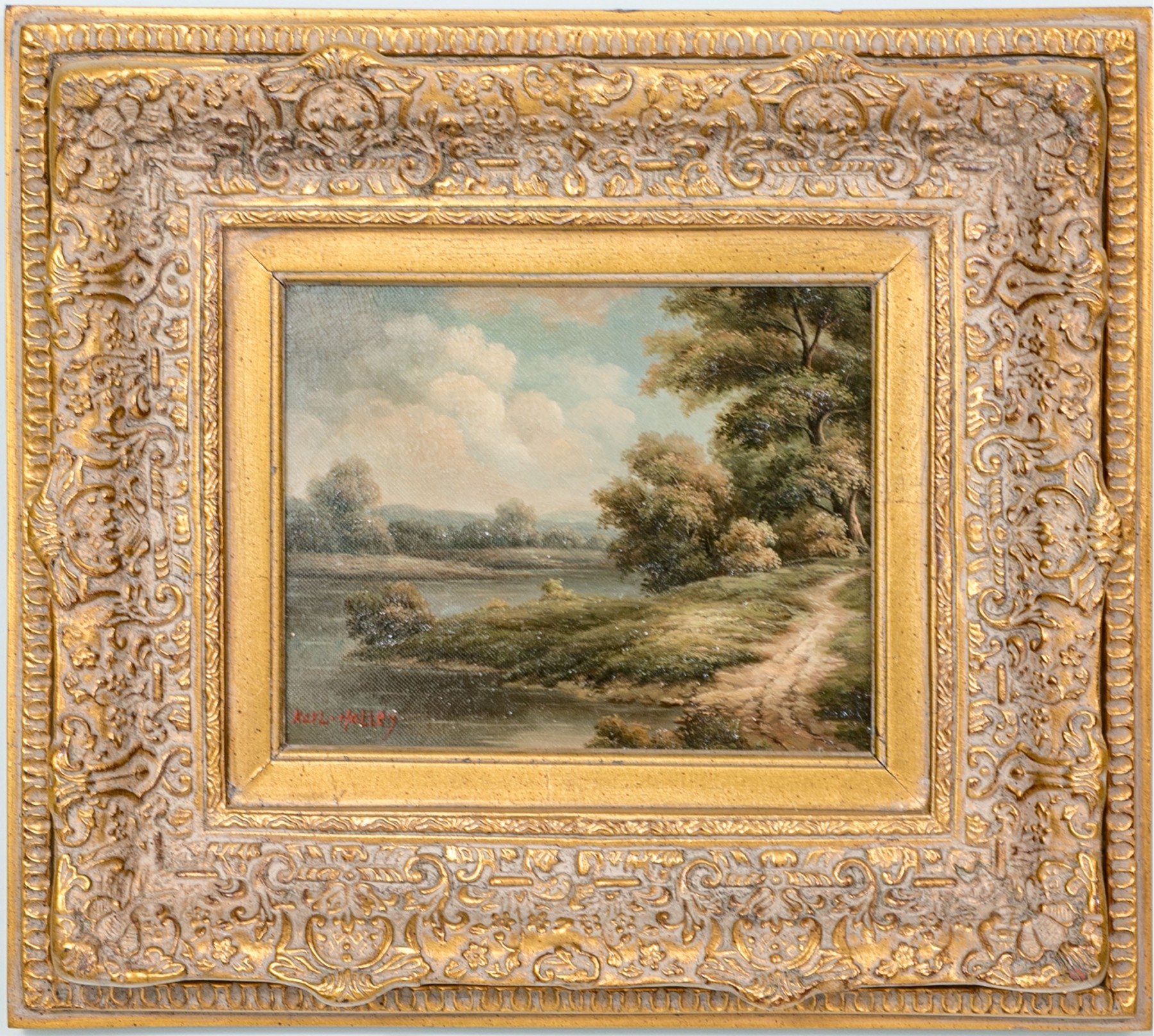 Karl Halley | Landscape Scene | MutualArt