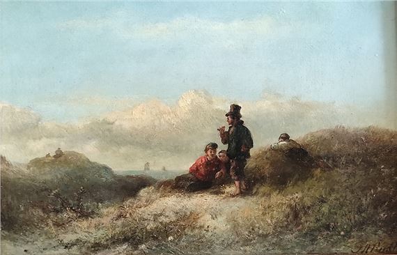 Johann Adolph Rust | In den Dünen | MutualArt