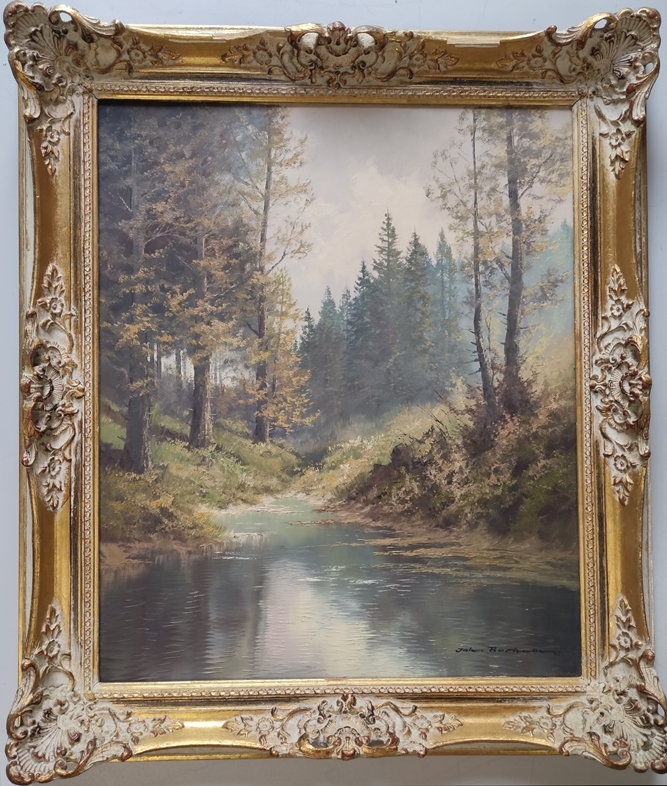 Johannes Bochmann | Waldlandschaft | MutualArt