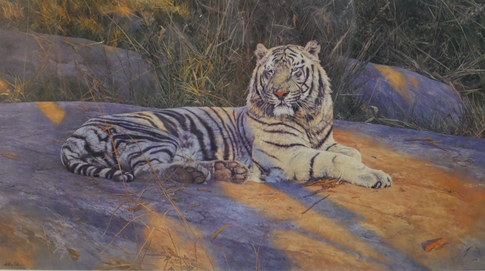 Anthony Gibbs | The Great White Tiger | MutualArt