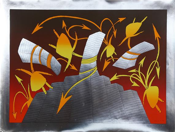 Jean-Michel Folon | Tree (Circa 1980) | MutualArt