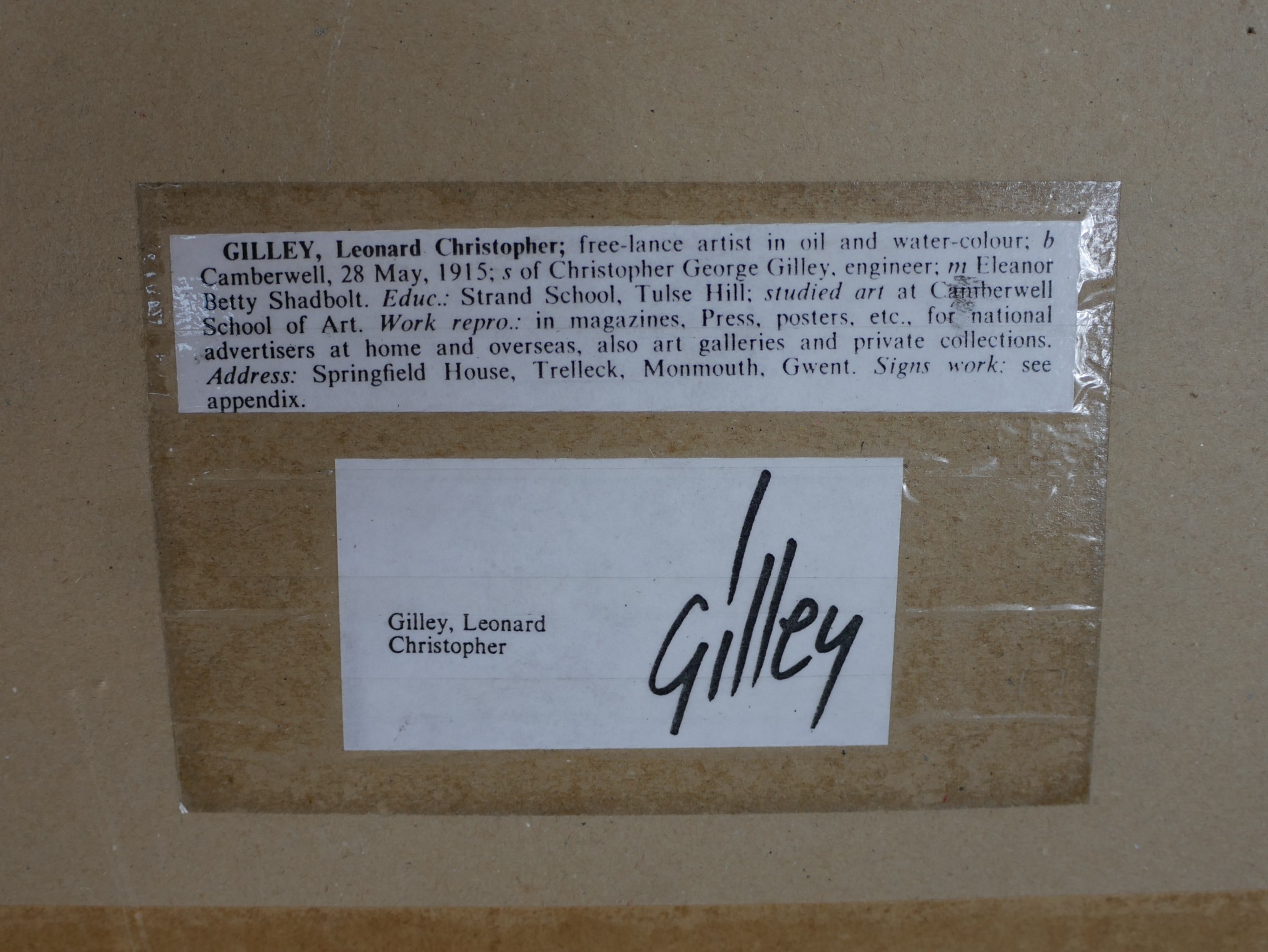 Leonard Christopher Gilley | Harbour scene | MutualArt