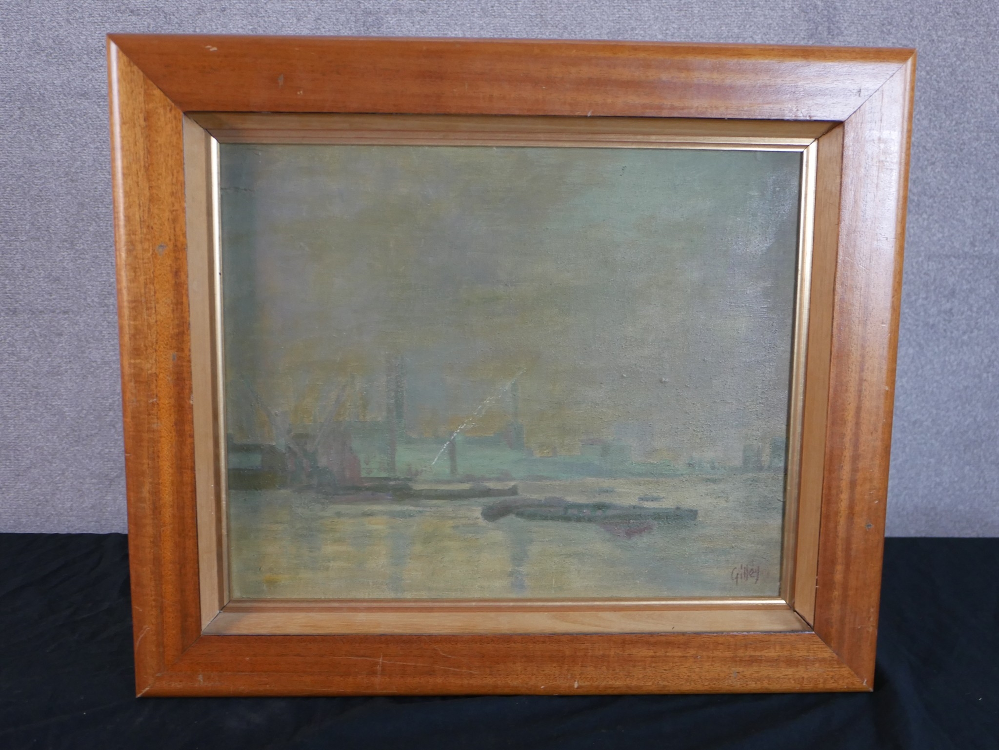 Leonard Christopher Gilley | Harbour scene | MutualArt