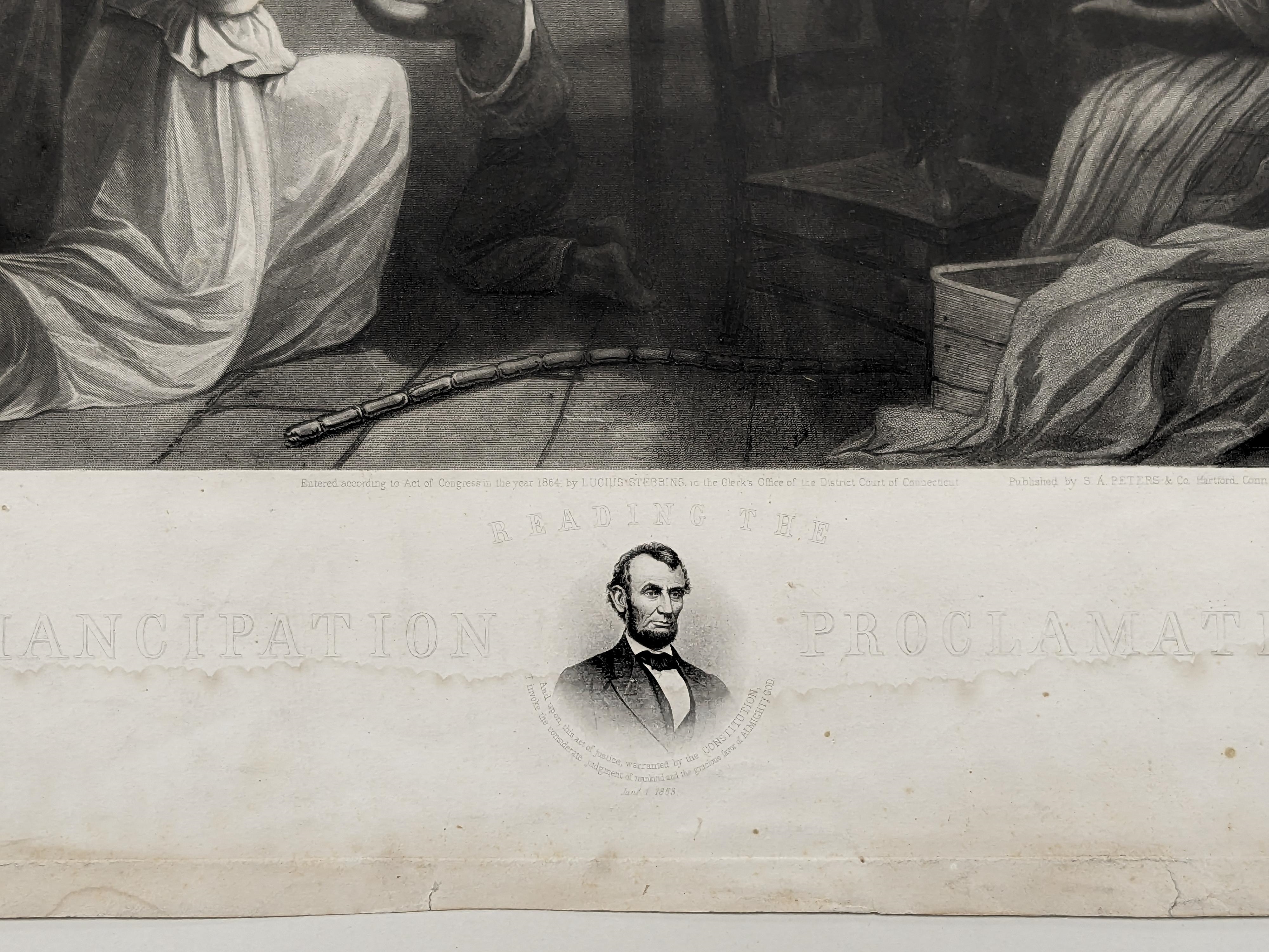 J. W. Watts | Reading the Emancipation Proclamation (1864) | MutualArt