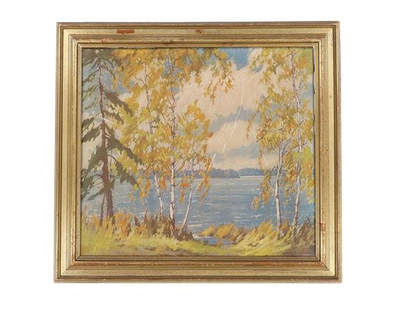 James Topping | The work shows his iconic trees having a wonderful ...