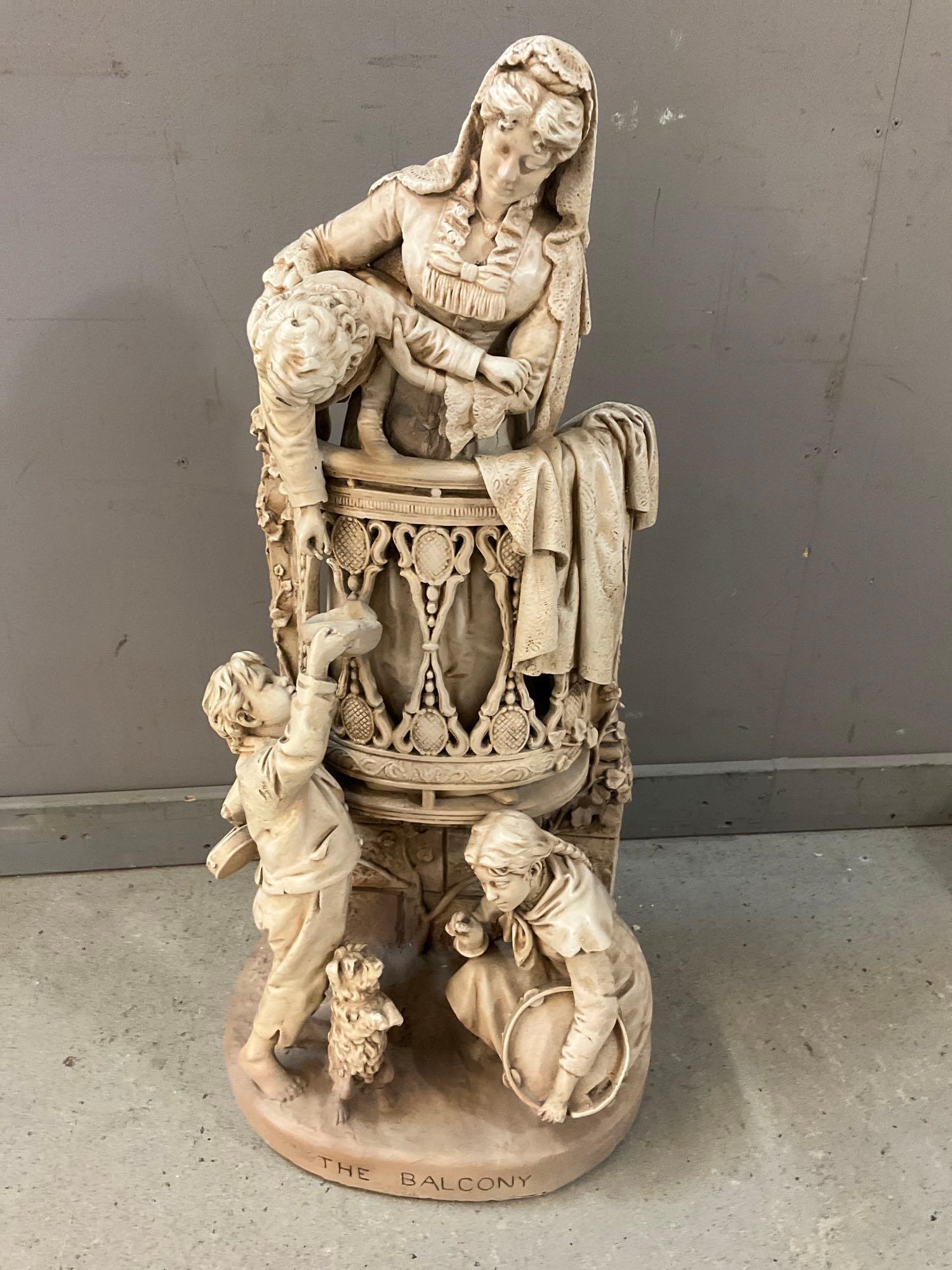 John Rogers | Two John Rogers Resin Statues | MutualArt