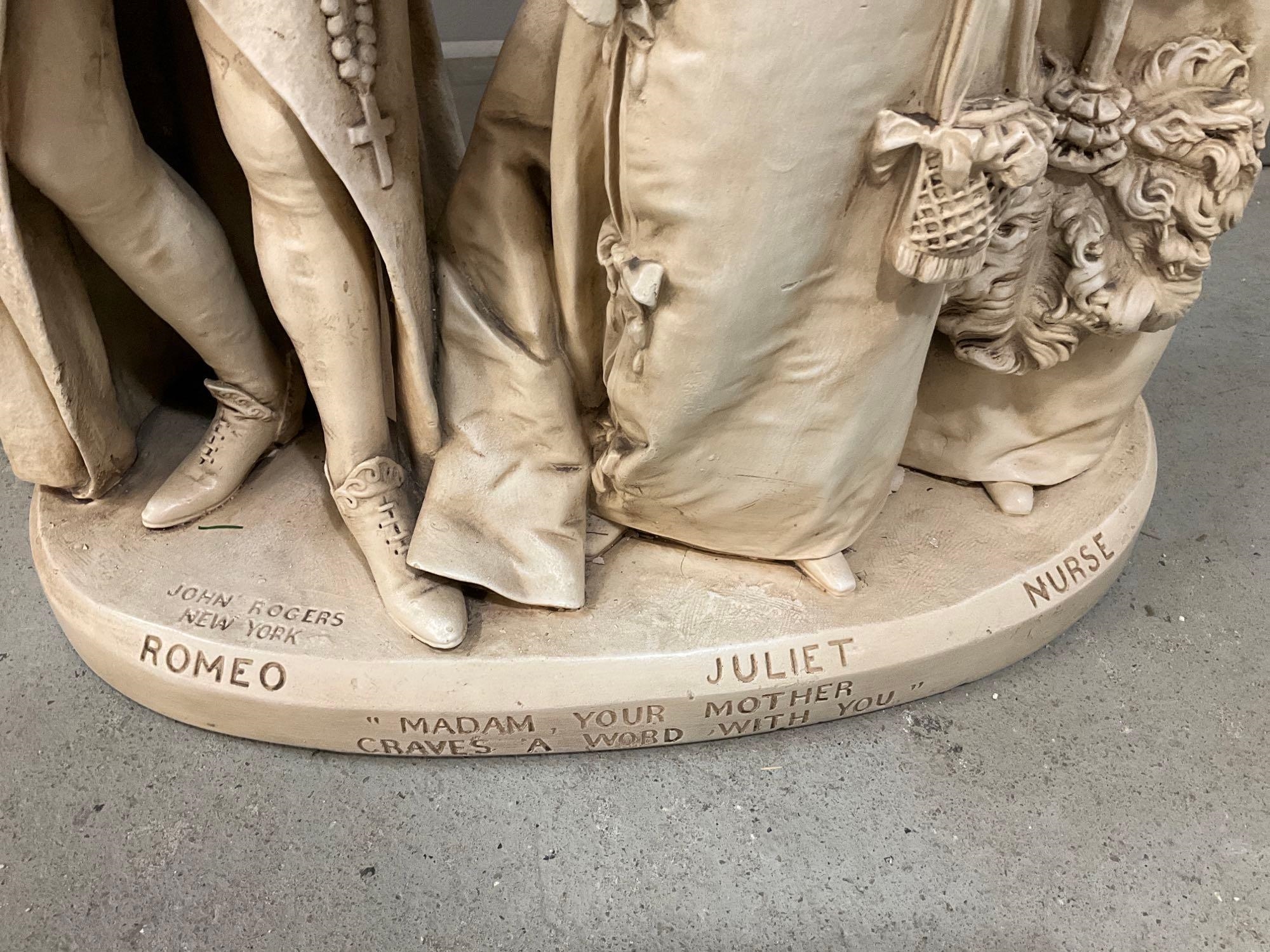 John Rogers | Two John Rogers Resin Statues | MutualArt