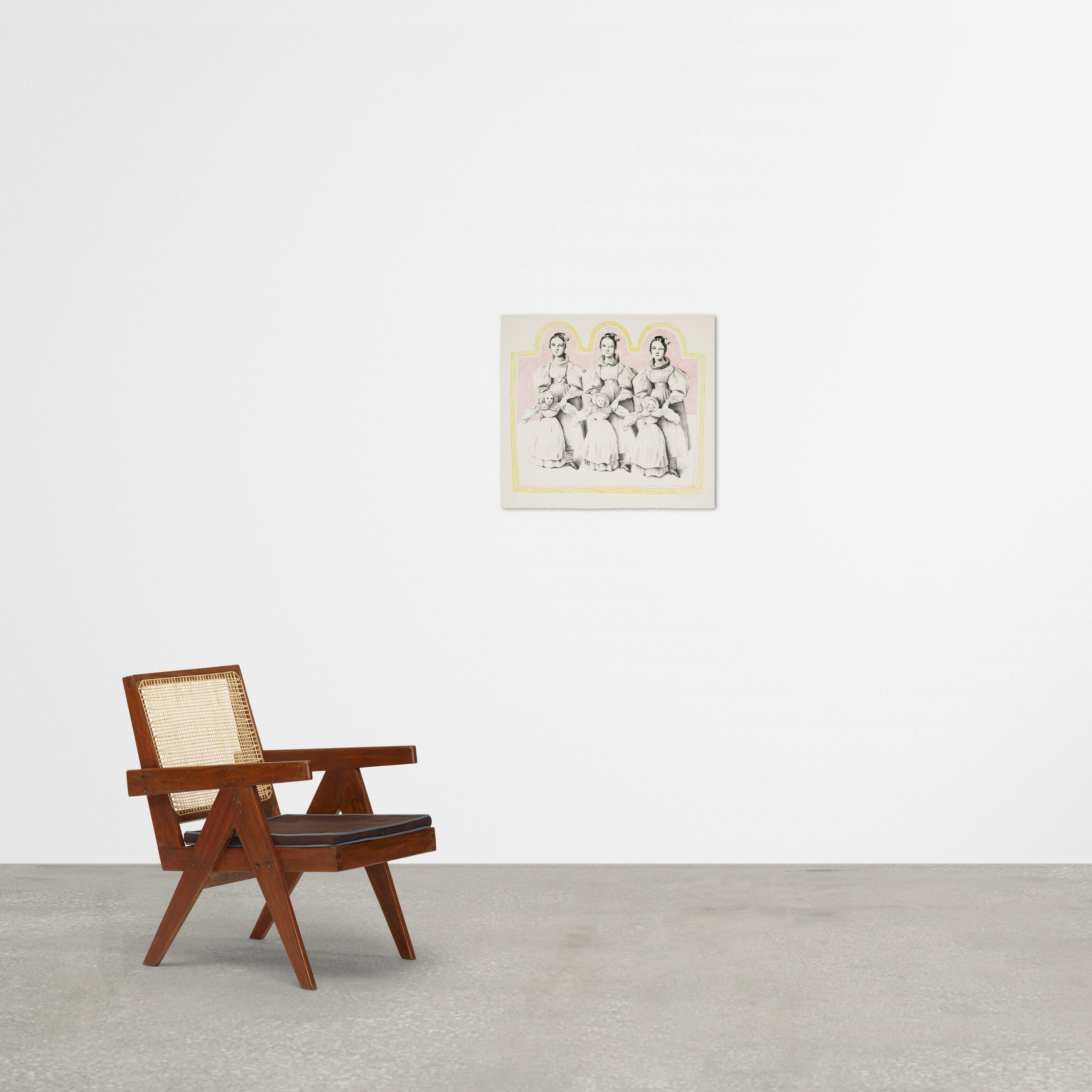 Sante Graziani | Three Little Girls (from the Homage to Ingres ...