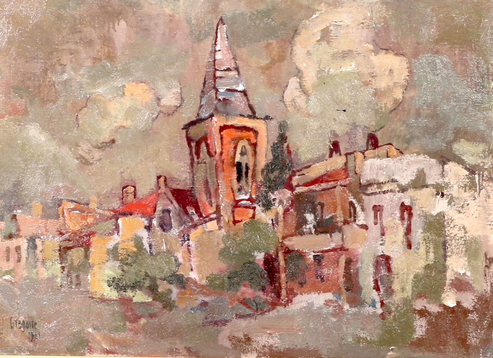 Gregoire Johannes Boonzaier | ENGLISH CHURCH, BREE STREET, CAPE | MutualArt