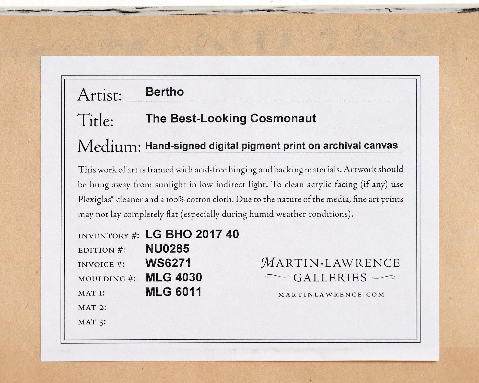 Philippe Bertho | The Best-Looking Cosmonaut (2018) | MutualArt