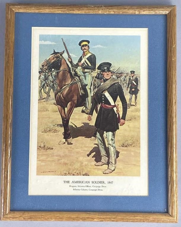 Hugh Charles McBarron Jr. | The American Soldier Triptych | MutualArt