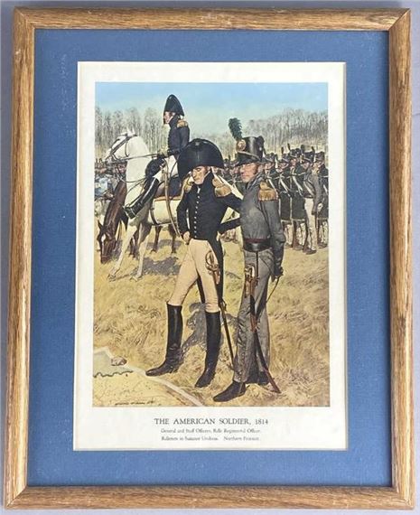 Hugh Charles McBarron Jr. | The American Soldier Triptych | MutualArt