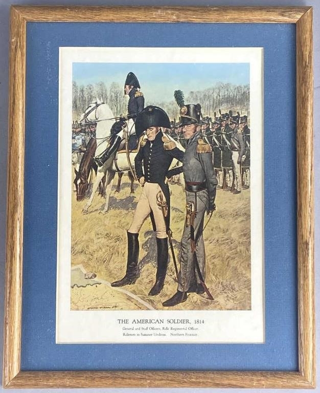 Hugh Charles McBarron Jr. | The American Soldier Triptych | MutualArt