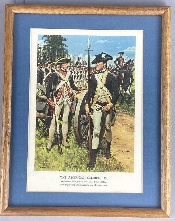 Hugh Charles McBarron Jr. | The American Soldier Triptych | MutualArt