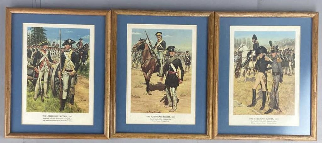 Hugh Charles McBarron Jr. | The American Soldier Triptych | MutualArt