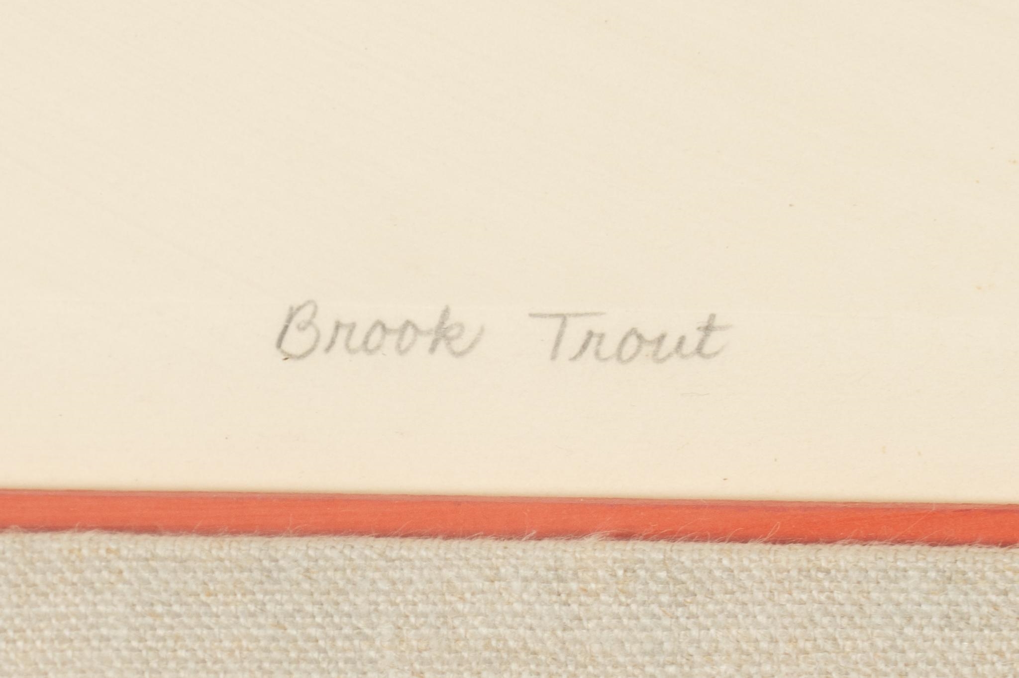 Dan Mitra | Brook Trout; Largemouth Bass | MutualArt