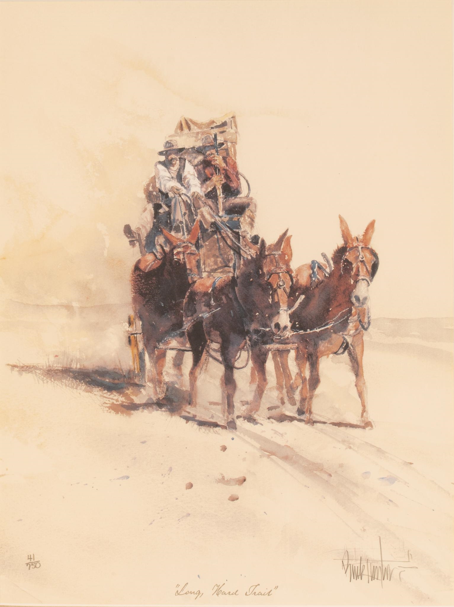 Buck Taylor | Self-portrait as a Tombstone character; Long, Hard Trail ...