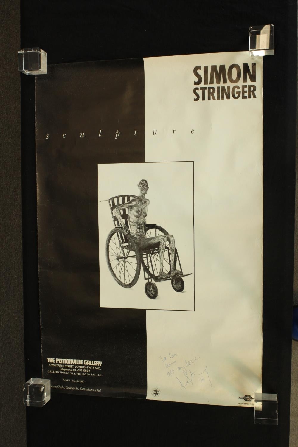 Simon Stringer | Sculpture at the Pentonville Gallery (Late 20th ...