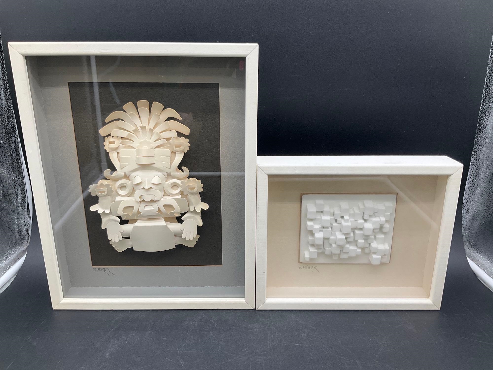 Jack Eisner | Jack Eisner Shadowbox Sculptures | MutualArt