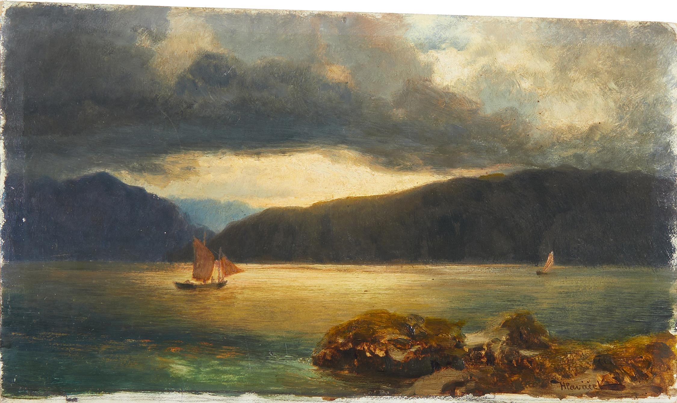 Anton Hlavacek | Nach dem Gewitter am See | MutualArt