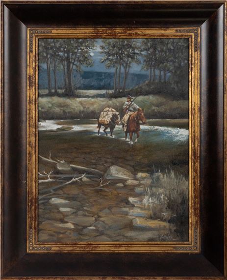 Jay Hester | Nighttime River Crossing | MutualArt