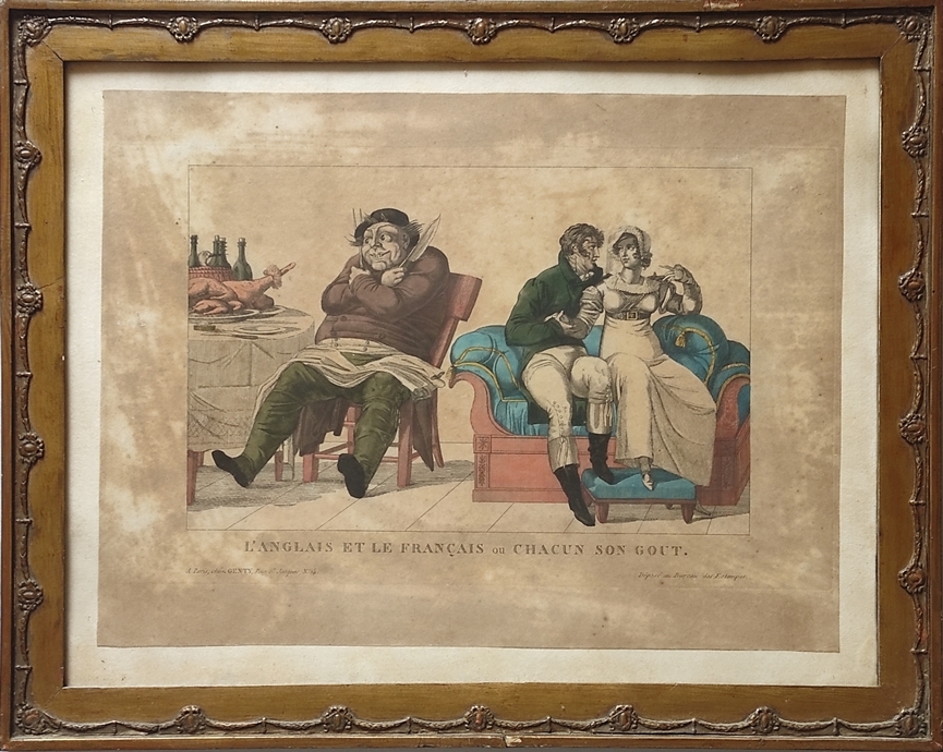 Louis Francois Charon | L'Anglais et le Français ou chacun son gout ...