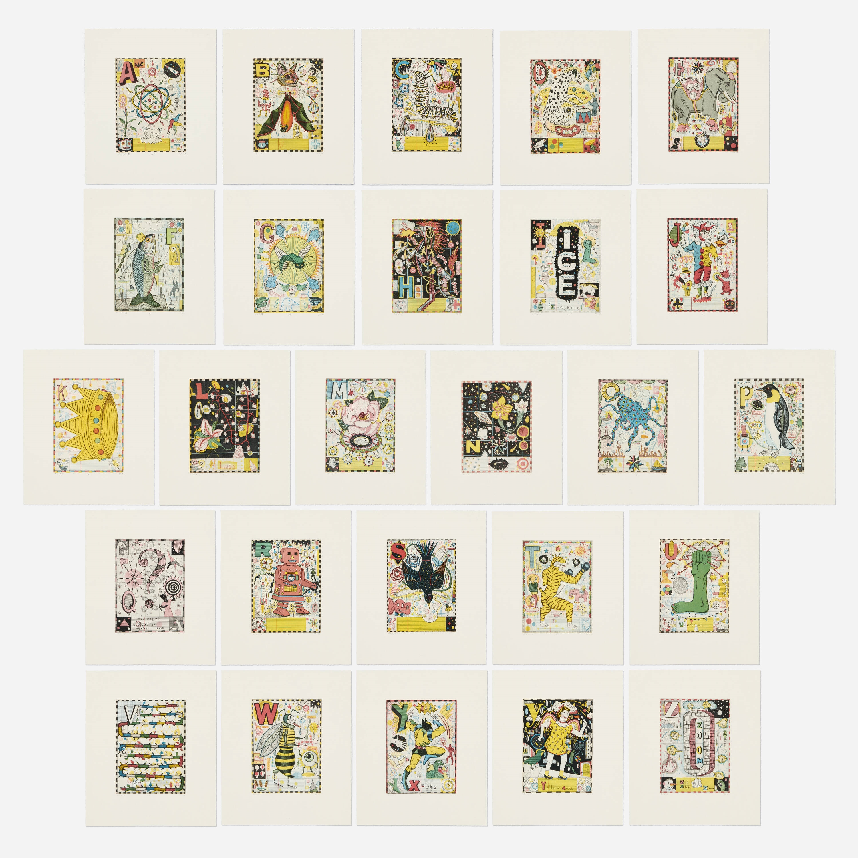 Tony Fitzpatrick | Max and Gaby's Alphabet | MutualArt