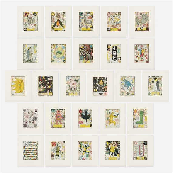 Tony Fitzpatrick | Max and Gaby's Alphabet | MutualArt