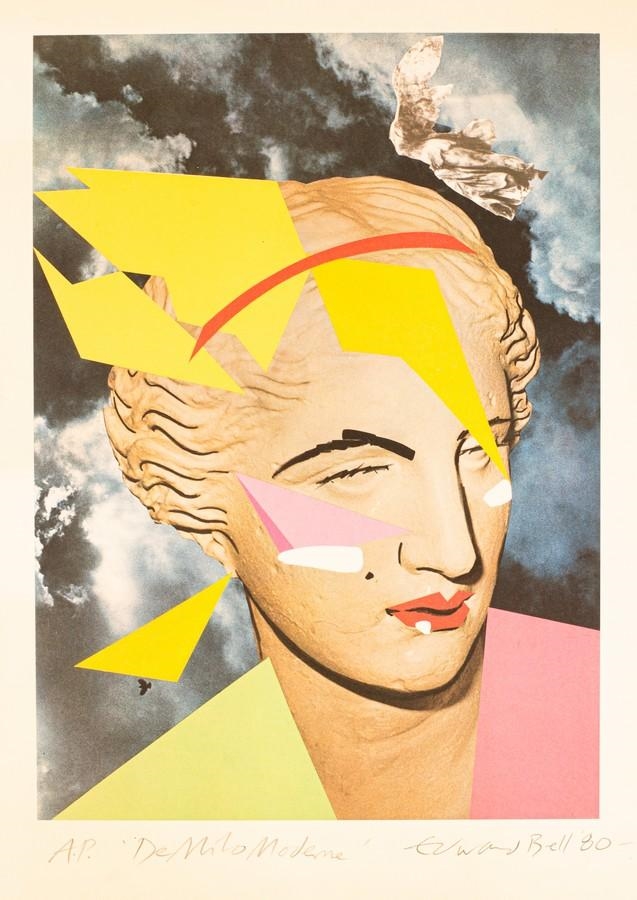 Edward Bell | De Milo Moderne; and an Op Art print (80) | MutualArt
