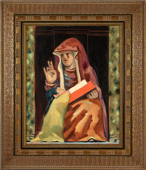 Jean Charlot | Virgin Instructing Indian Child | MutualArt