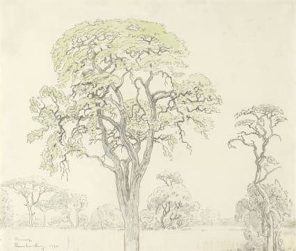 Jacob Hendrik Pierneef | Rustenburg (1934) | MutualArt