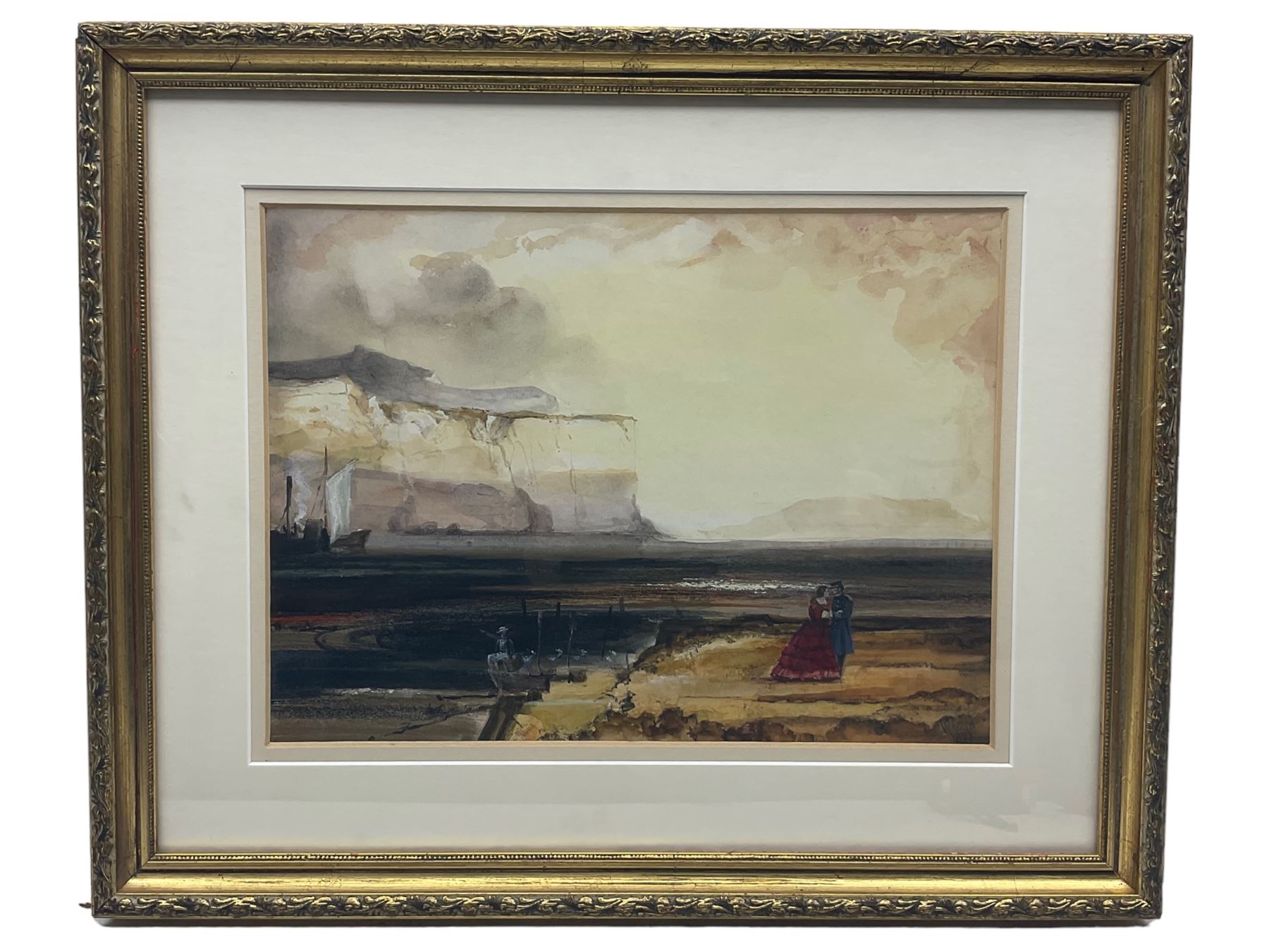 William Callow | The Captain's Goodbye (1871) | MutualArt