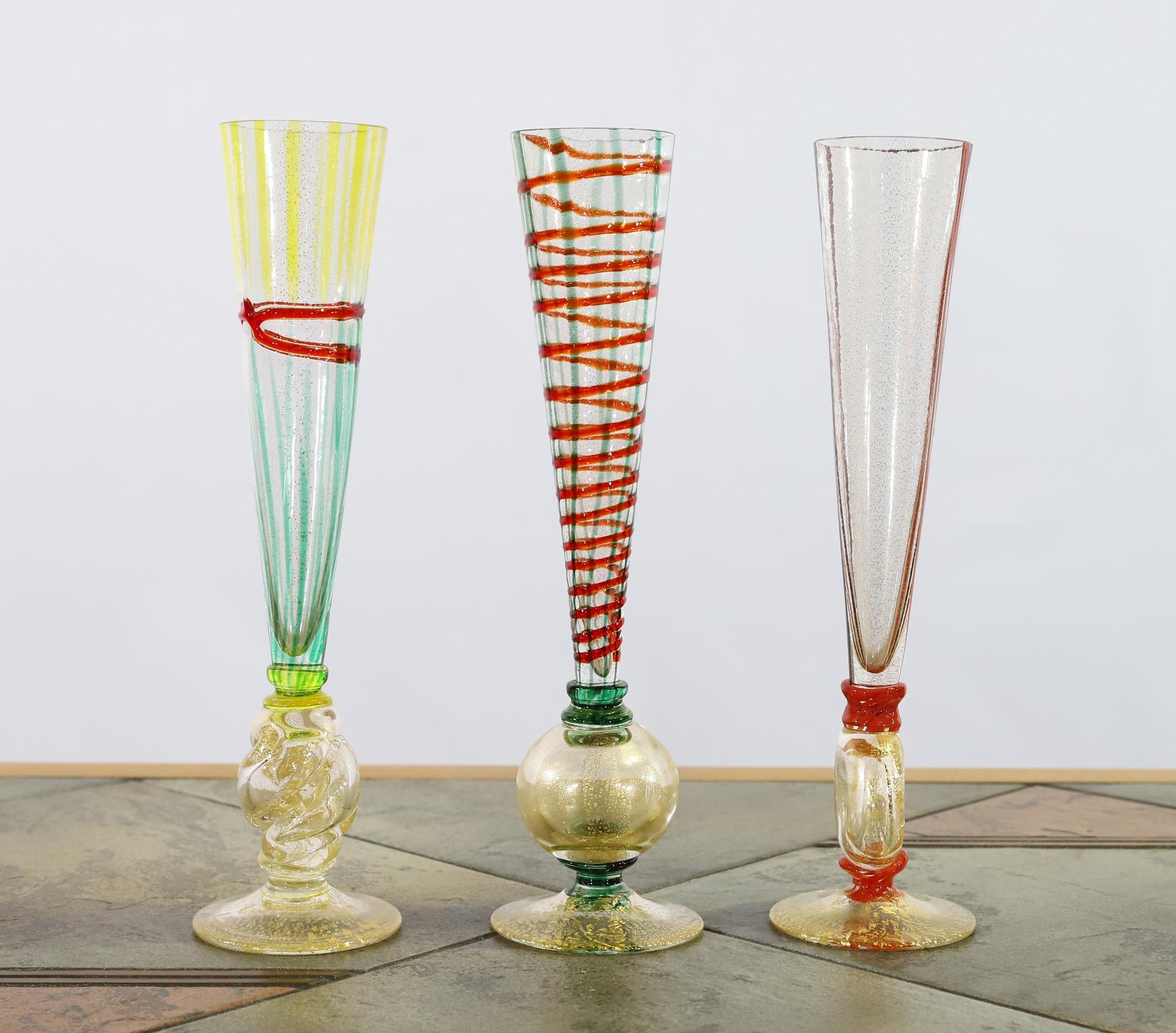 Carlo Moretti | Champagne flutes | MutualArt