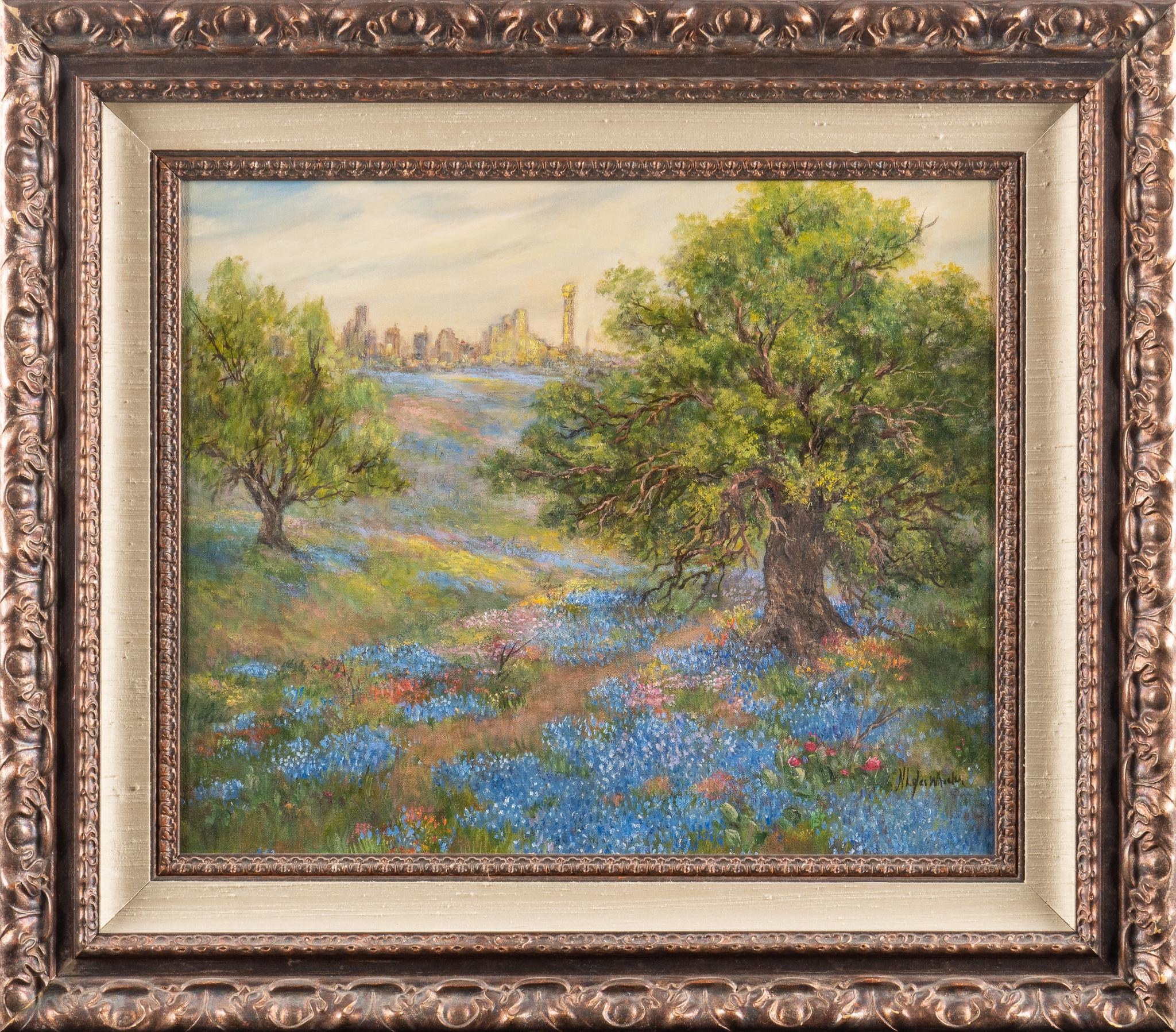 Nancy Lyles Wheeler | Dallas Skyline | MutualArt