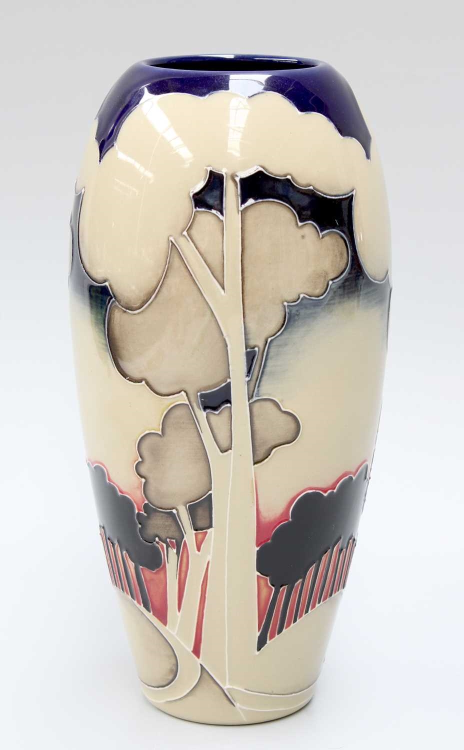 Vicky Lovatt | A Modern Moorcroft Eventide Winter Pattern 10/7 Vase ...