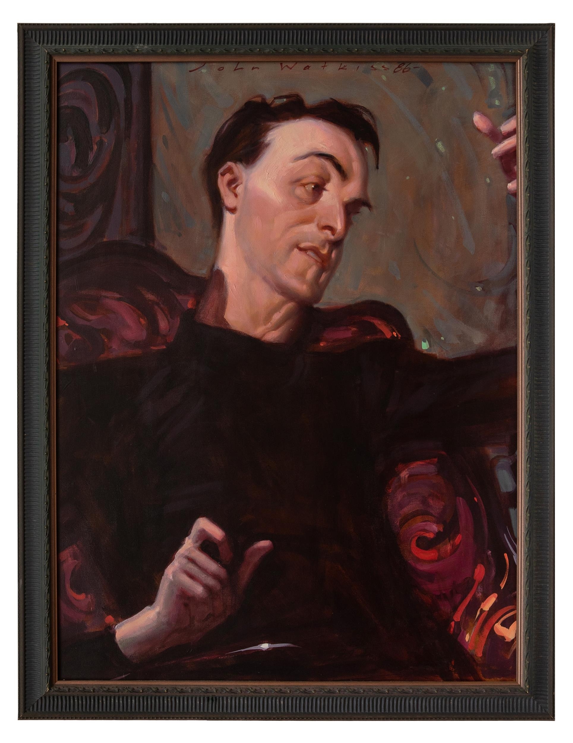 John Watkiss | A portrait of Derek Jarman (1942 - 1999) | MutualArt