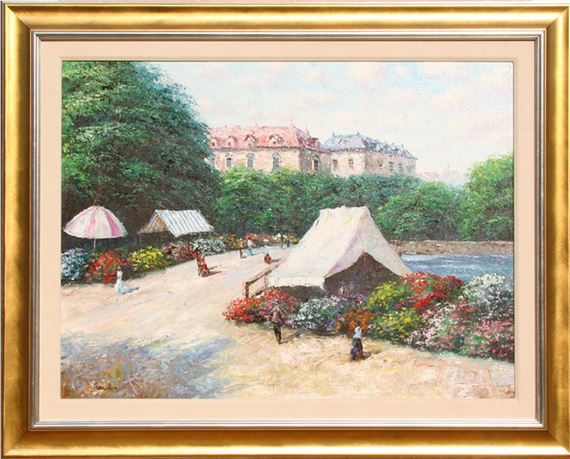 Theo Raucher | Garden Promenade | MutualArt