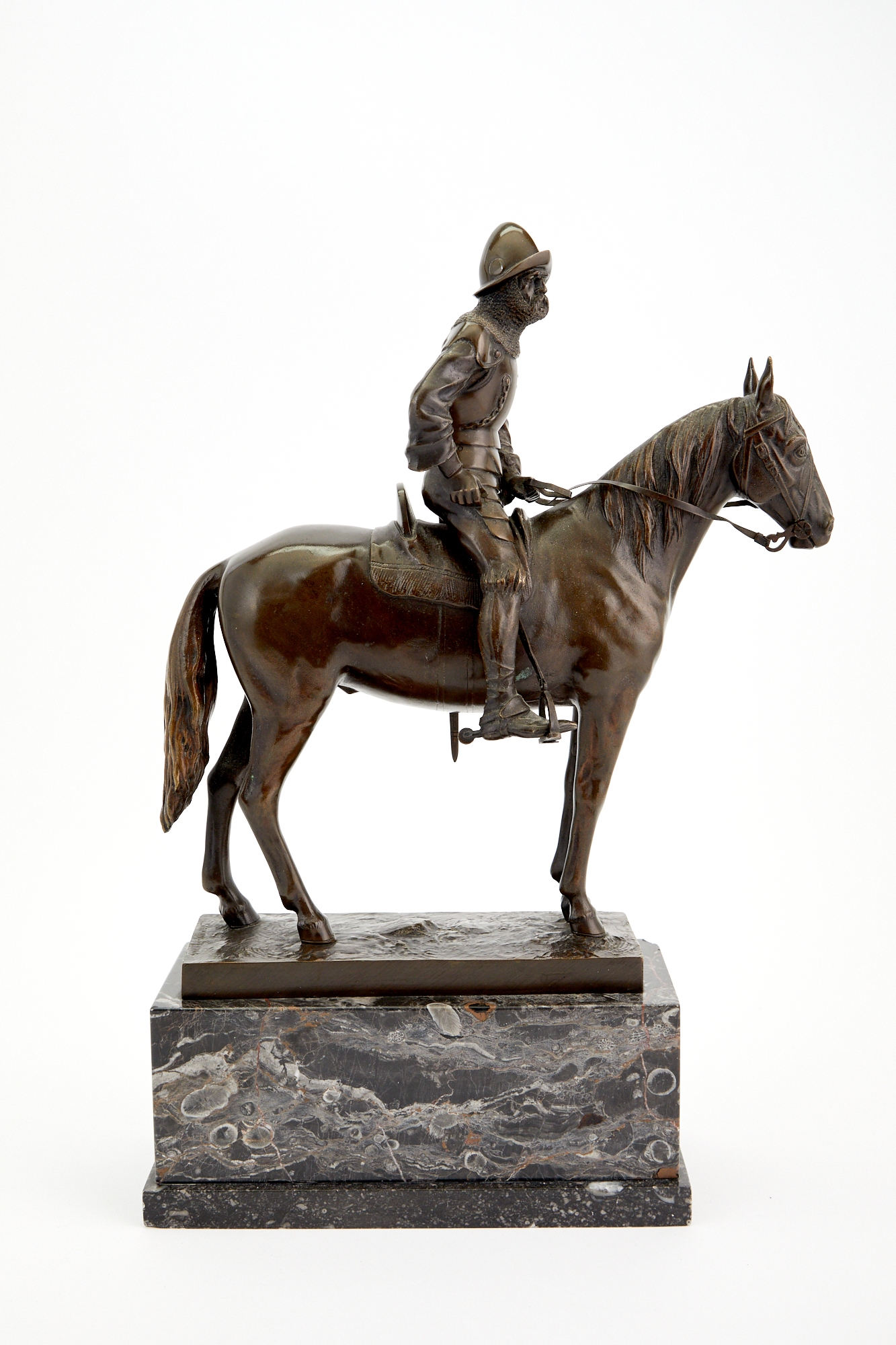 Julius Paul Schmidt-Felling | Equestrian Figure of Cavalryman Wearing ...