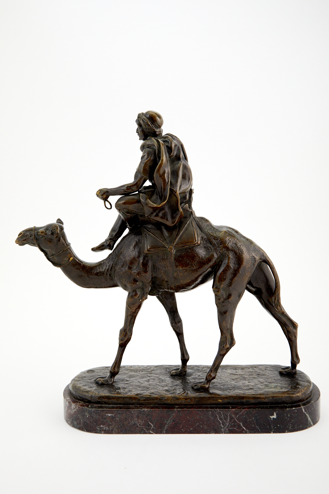 Charles Valton | Figure of an Arab Astride a Camel | MutualArt