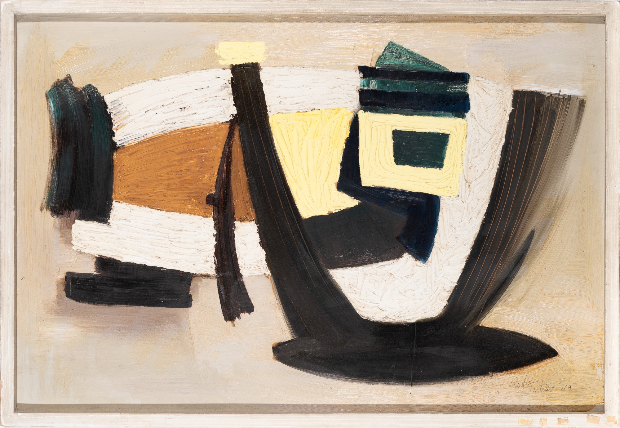 Paul Fontaine | No. 44 Non-objective (1949) | MutualArt