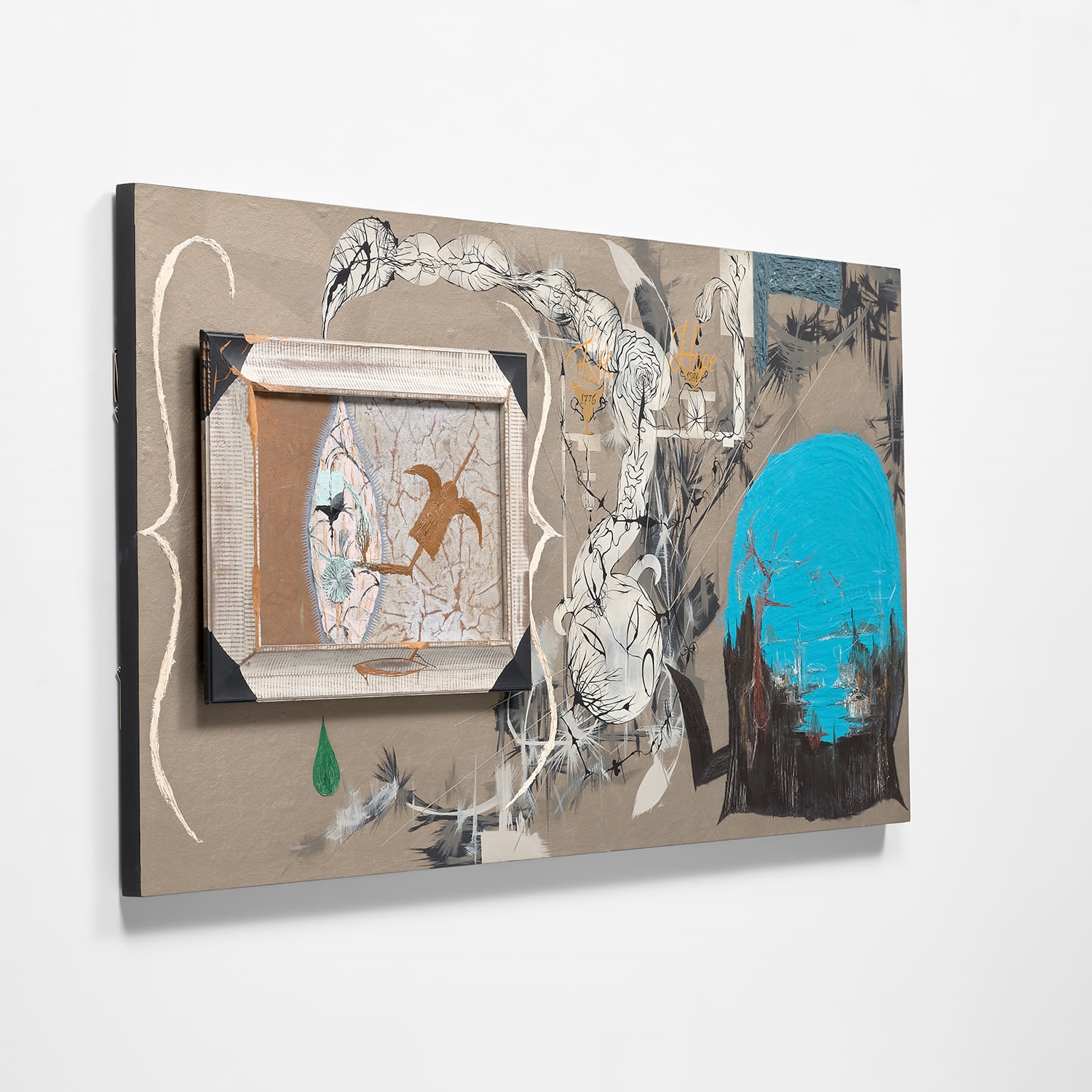 Lari Pittman | Spontaneous Generation (1984) | MutualArt